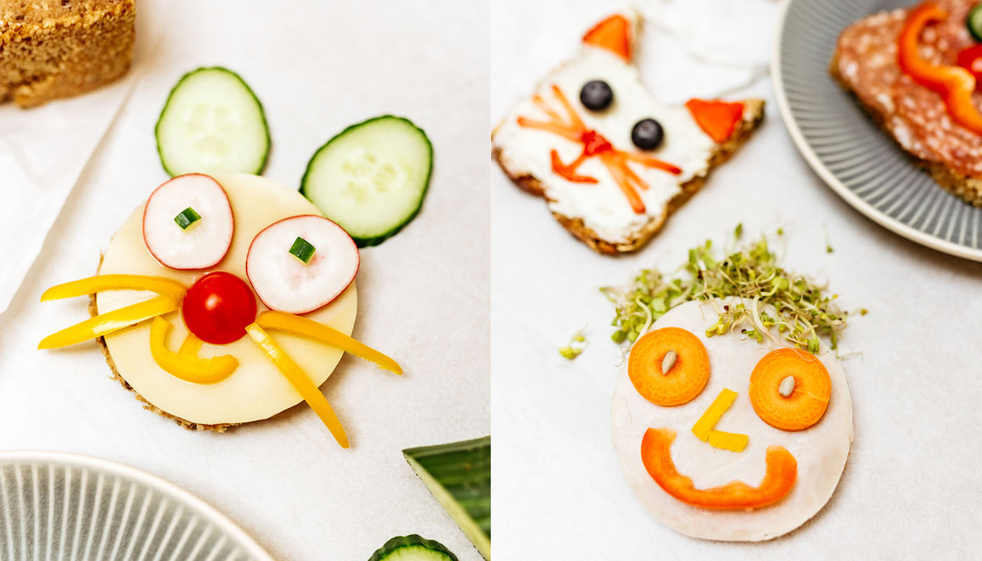 Fasching Rezepte: kreativer Brotbelag für mehr Freude beim Frühstück