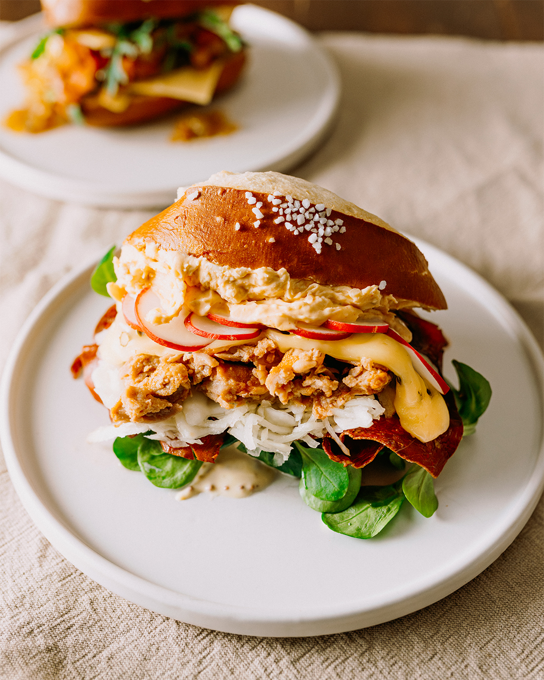 Burger Time mit frischen Brötchen - frisch geliefert von Morgengold